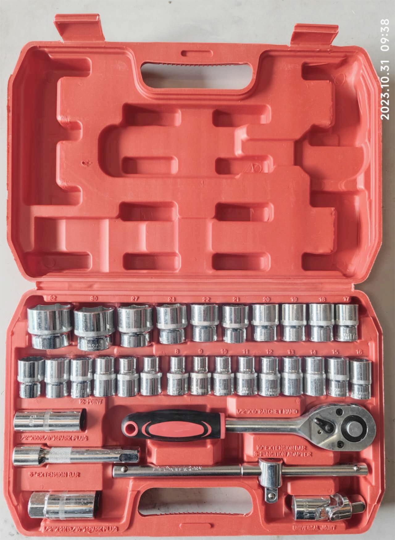 32 Pcs 1/2 DR, SOCKET&BIT SET – Tmart Living